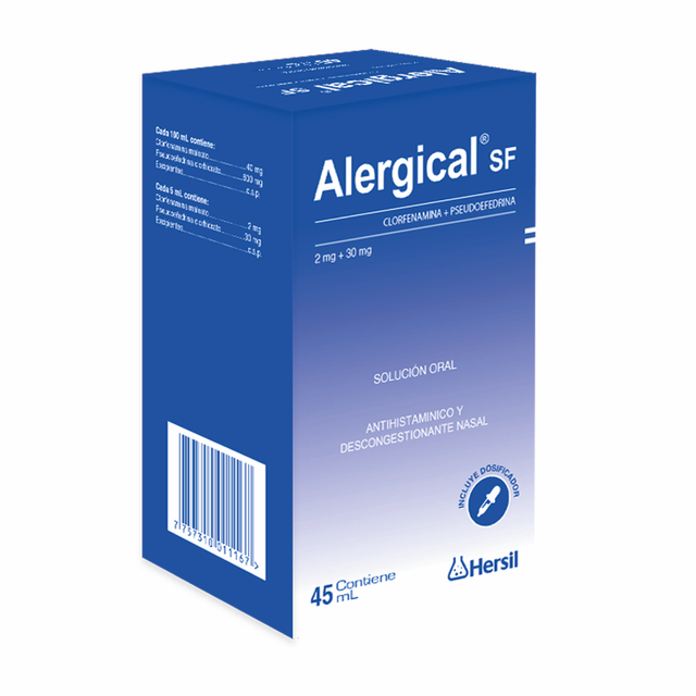 ALERGICAL SF GOTAS X 45ML - OpenMed