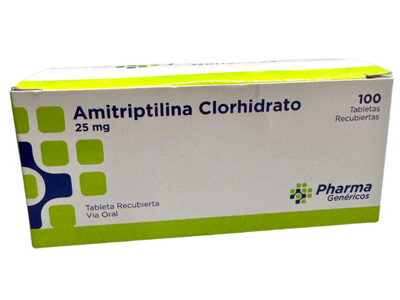 AMITRIPTILINA 25MG X 100 TAB - OpenMed