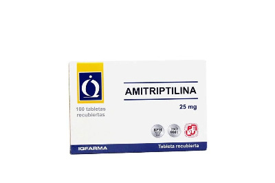 AMITRIPTILINA 25 MG X 100 TAB - Precio actualizado - OpenMed