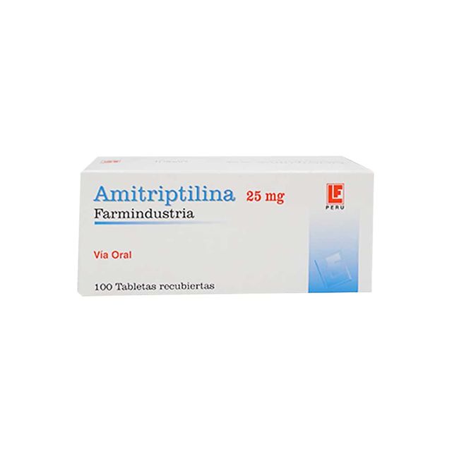 AMITRIPTILINA 25MG x 100 TAB - OpenMed