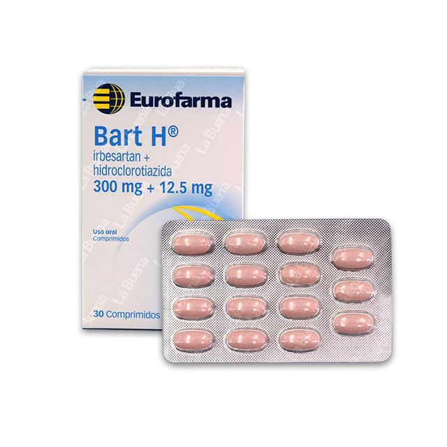 BART H 300/25MG X 30 COM - OpenMed