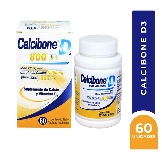CALCIBONE D 800MG X 60 TAB - OpenMed
