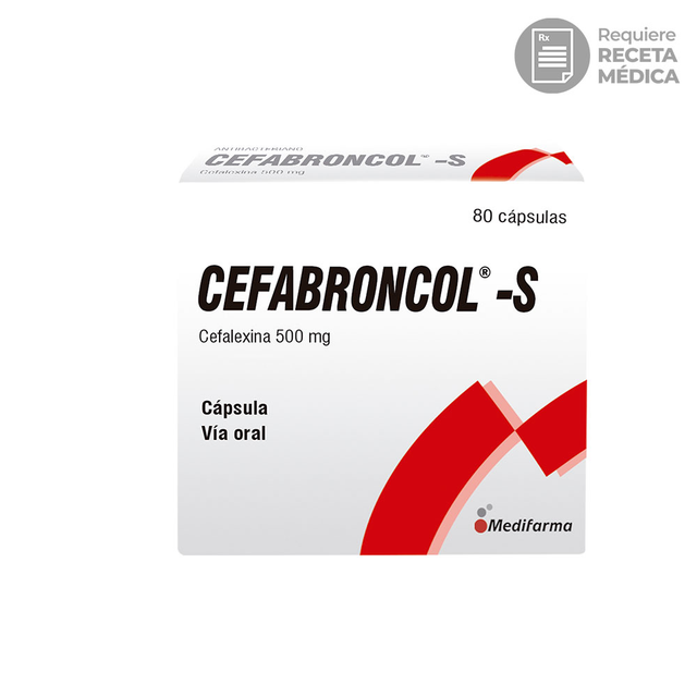 CEFABRONCOL S 500MG X 80 CAP - OpenMed