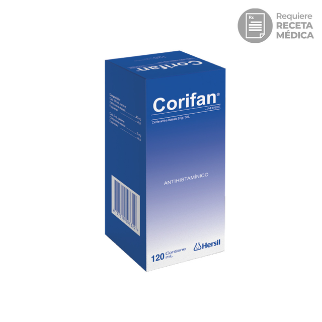 CORIFAN 2MG X 120 ML - OpenMed