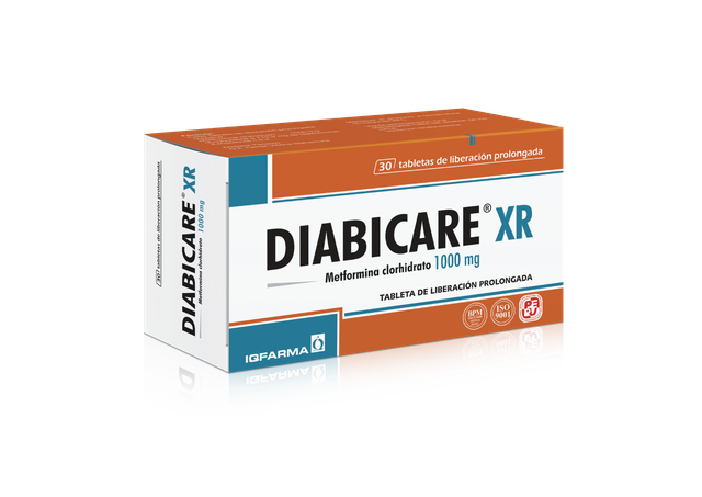 Producto DIABICARE XR 500MG X 30 TAB en OpenMed - Gastroenterología ...