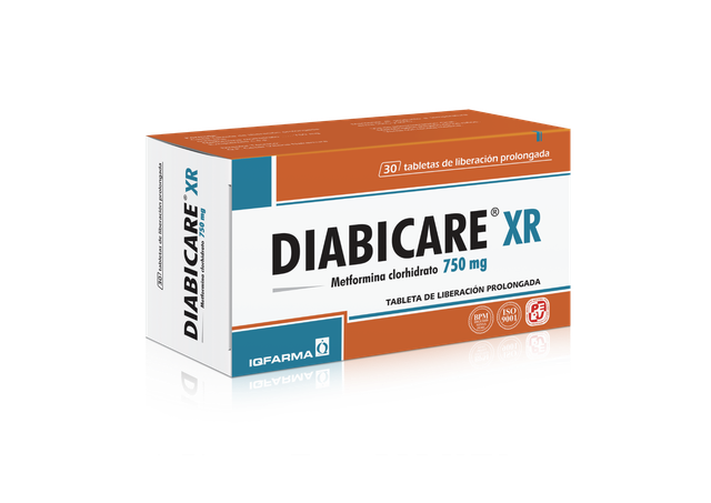 DIABICARE XR 750MG X 30 TAB - OpenMed
