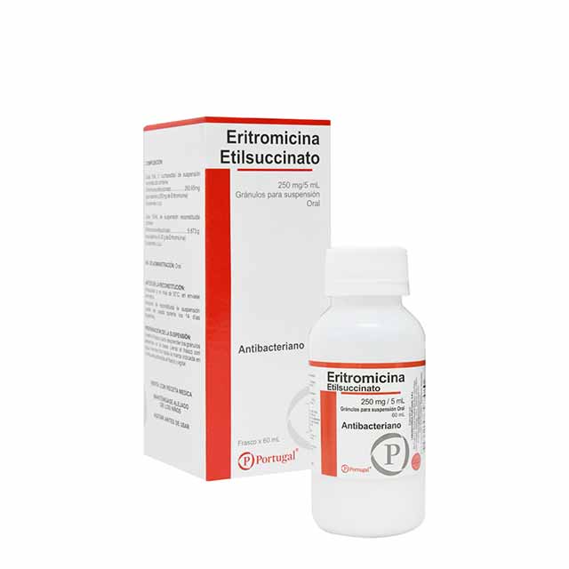 ERITROMICINA 250 MG 60 ML - OpenMed