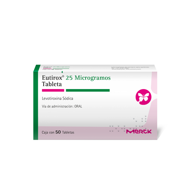 EUTIROX TAB x 25MG x 50 - OpenMed