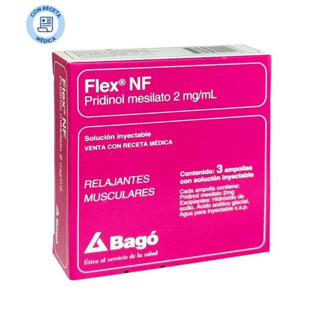 FLEX NF 2MG/1ML X 3 AMPOLLAS - OpenMed