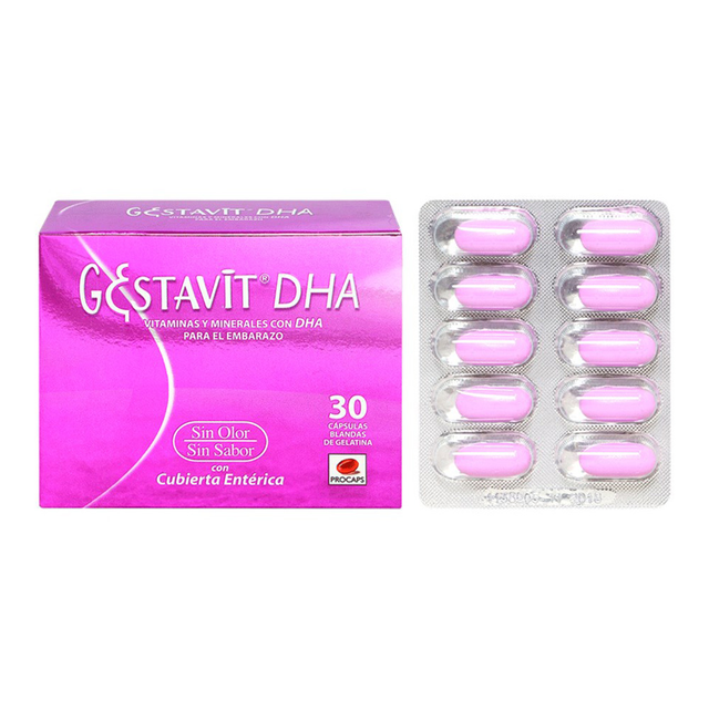GESTAVIT DHA X 30 CAPSULAS - OpenMed