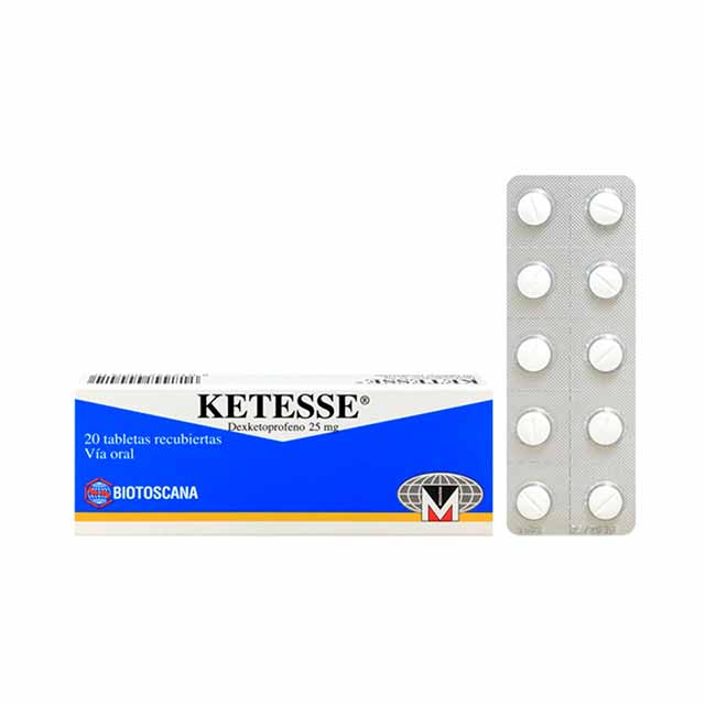 KETESSE 25MG X 20TAB - OpenMed