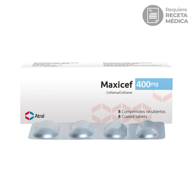 MAXICEF 400 X 8 COMPRIMIDOS - OpenMed