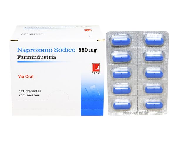 NAPROXENO 550MG X 100 TAB - OpenMed