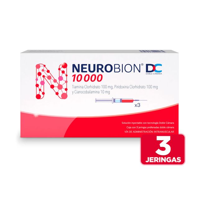 NEUROBION 10000 DC X 3 AMPOLLA - OpenMed