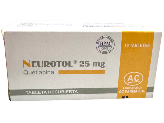 NEUROTOL 25MG X 10 TAB - OpenMed