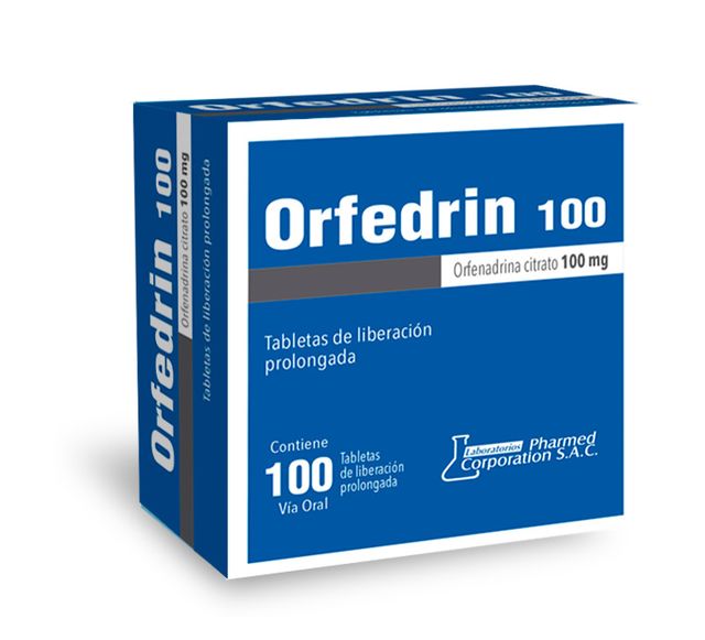 ORFEDRIN 100MG X 100 TABLETAS - OpenMed
