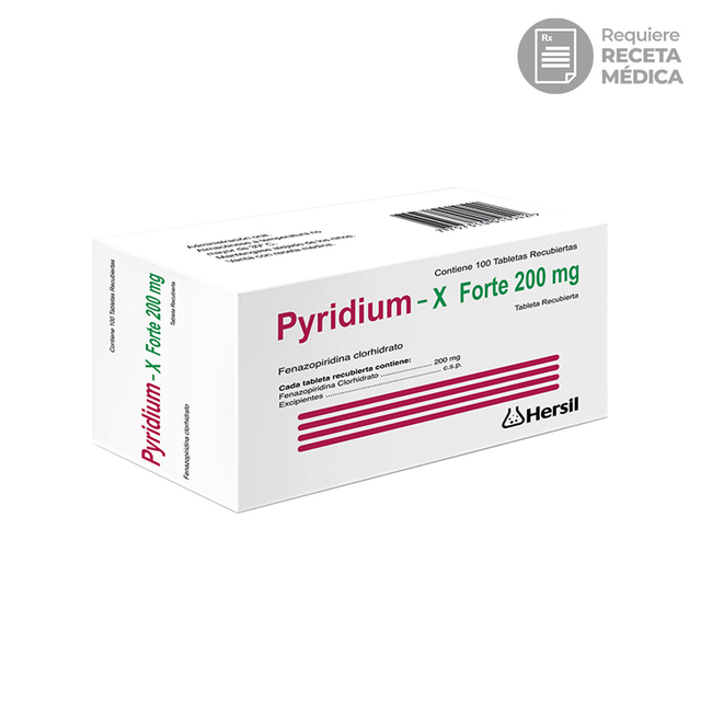 PYRIDIUM FORTE 200MG X 100 T - OpenMed