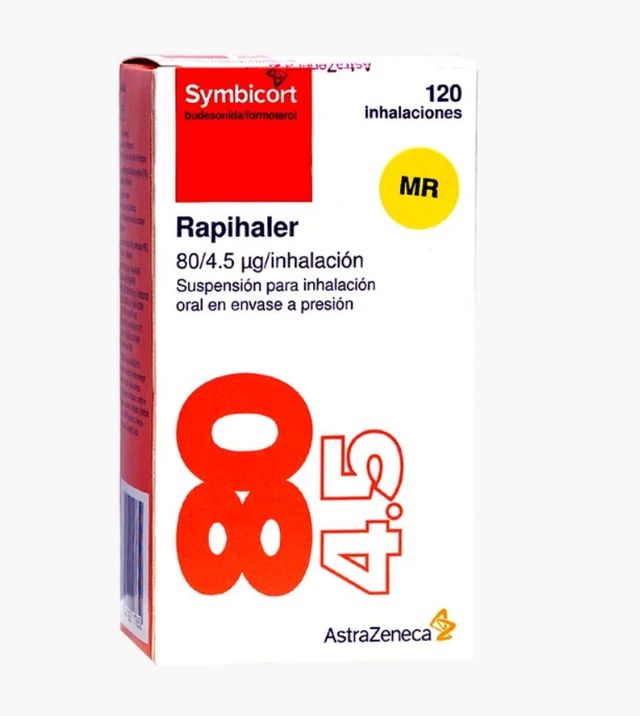 SYMBICOR RAPIHALER 80MG 120 - OpenMed