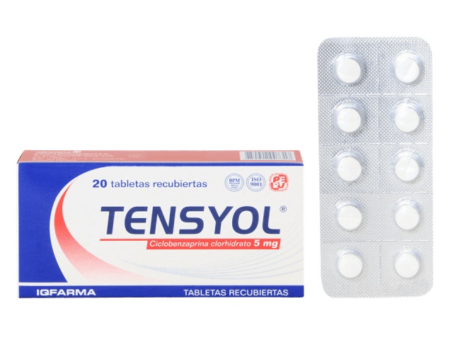 TENSYOL 5MG X 20 TABLETAS - Precio - OpenMed