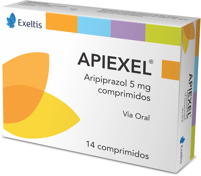 ARIPIPRAZOL: APIEXEL 5MG X 14 COMP - Precio - OpenMed